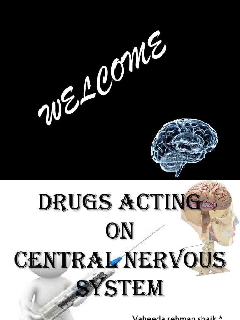 Central Nervous System | PDF | Anesthesia | Benzodiazepine