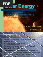 Solar Energy: Uses, Advantages, and Limitations | PDF | Solar Energy ...