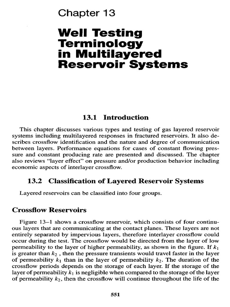 Well Testing in Multilayered Reservoirs | PDF | Petroleum Reservoir ...