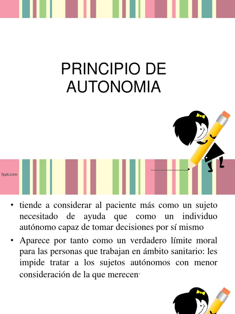 Principio de Autonomia | PDF