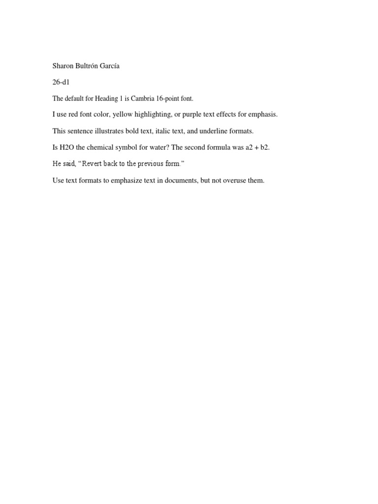 Keyboarding & Word Processing (First Document) | PDF