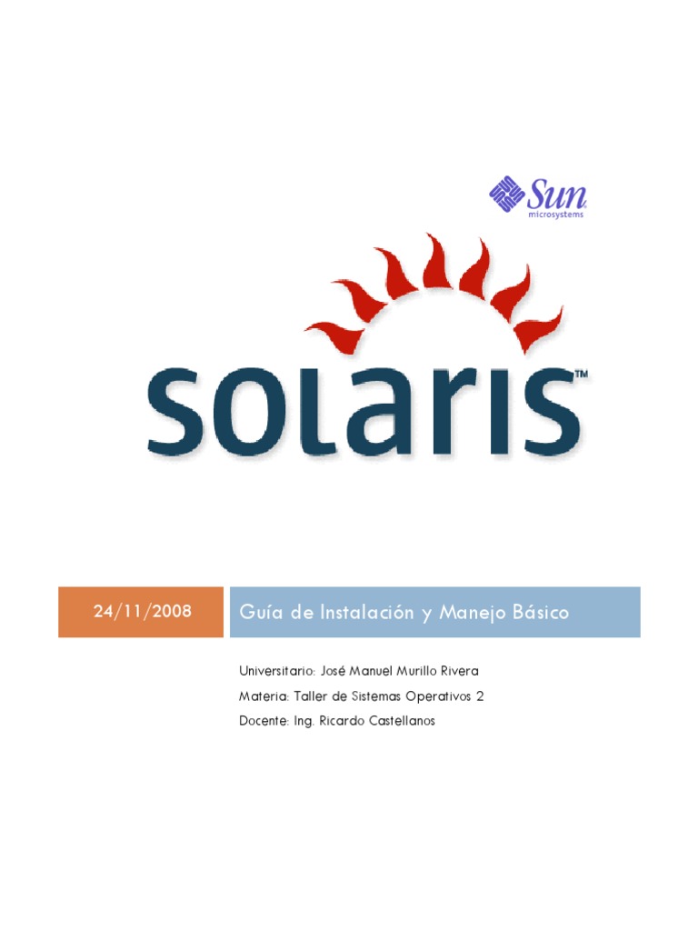 Guía Completa para la Instalación de Solaris 10: De la Pre-instalación ...