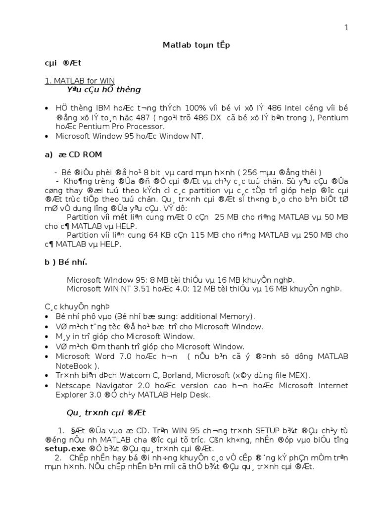 MATLAB Toan Tap | PDF | Teaching Methods & Materials | Computers