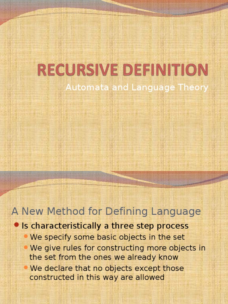 2 - Recursive Definition | Download Free PDF | Set (Mathematics) | Arithmetic