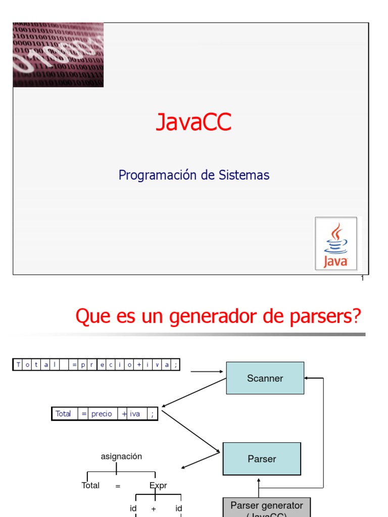 Javacc | PDF | Gramática | Ciencias de la Computación