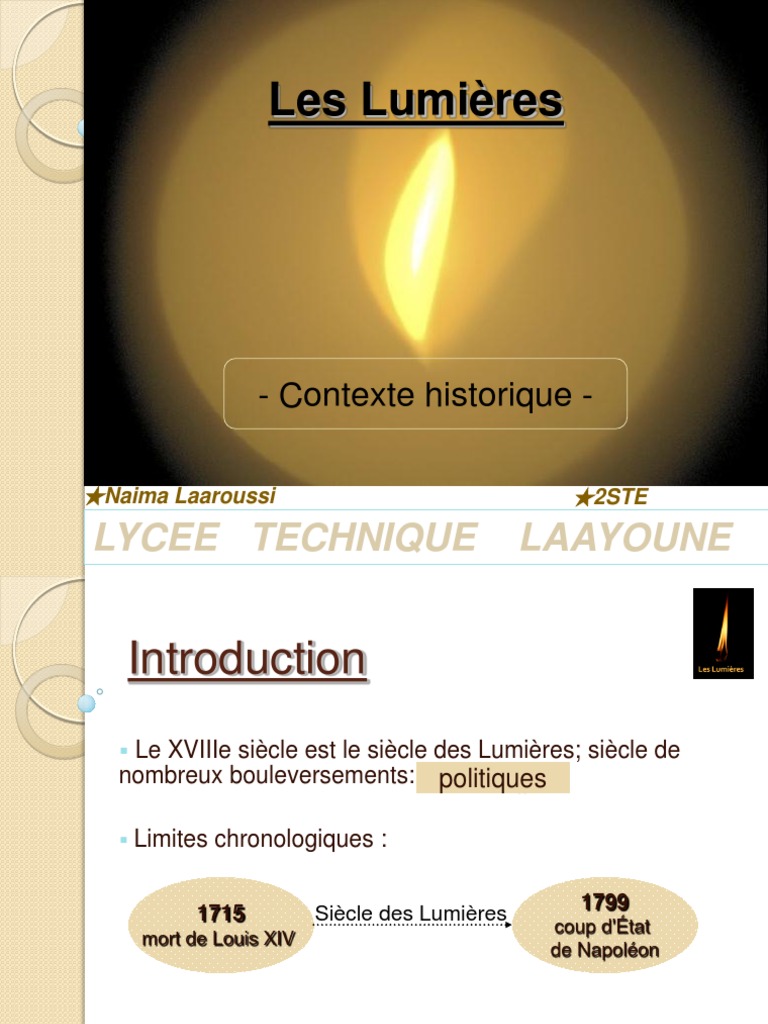 Expose Sur Le Siecle Des Lumieres | PDF | Louis XV de France ...