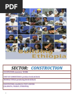 Hollow Block Making Process | PDF | Pallet | Concrete