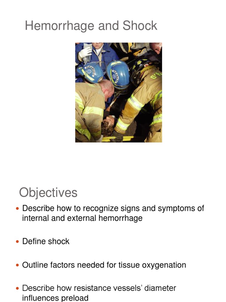 Hemorrhage - Shock | PDF | Shock (Circulatory) | Bleeding