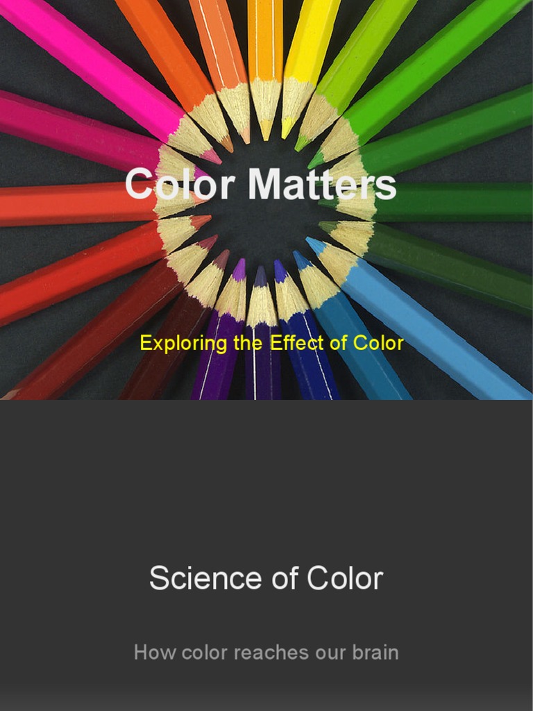 Presentation On Color PDF | PDF
