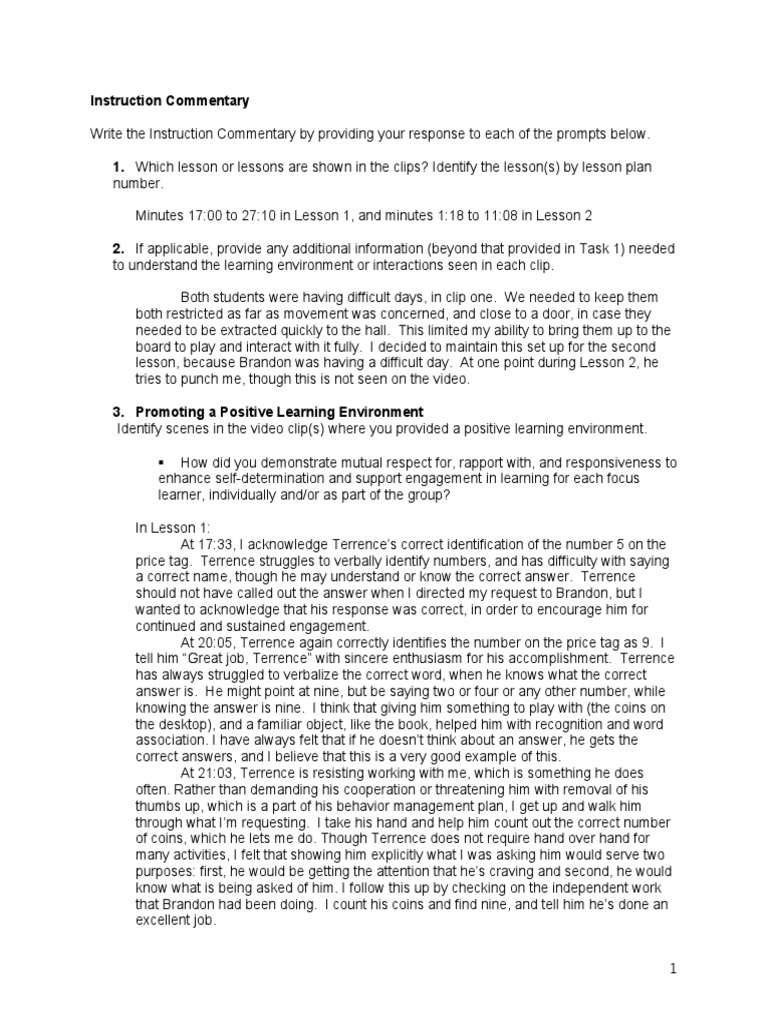 Special Ed Classroom Strategies | PDF | Lesson Plan | Special Education