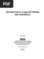 Caving Methods - Longwall Mining | PDF | Mining