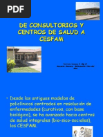 Historia y desarrollo de CESFAM en Chile | PDF | Medicina Familiar | Chile