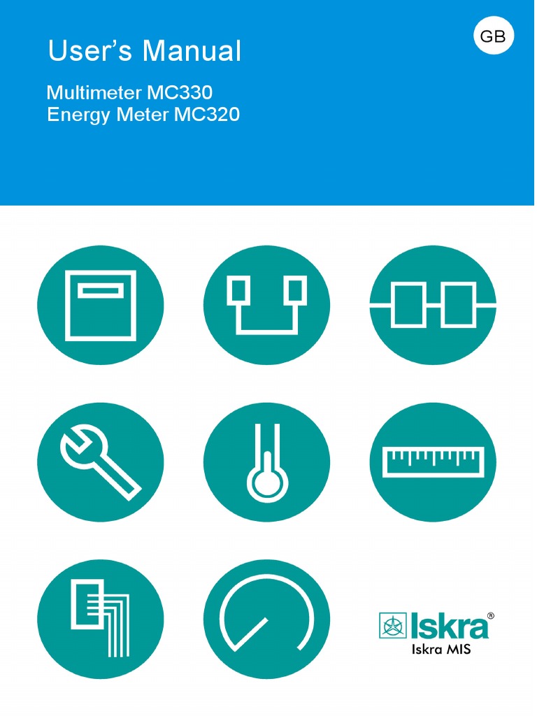 users manual MC330 kWhr meter.pdf | Power Supply | Measuring Instrument