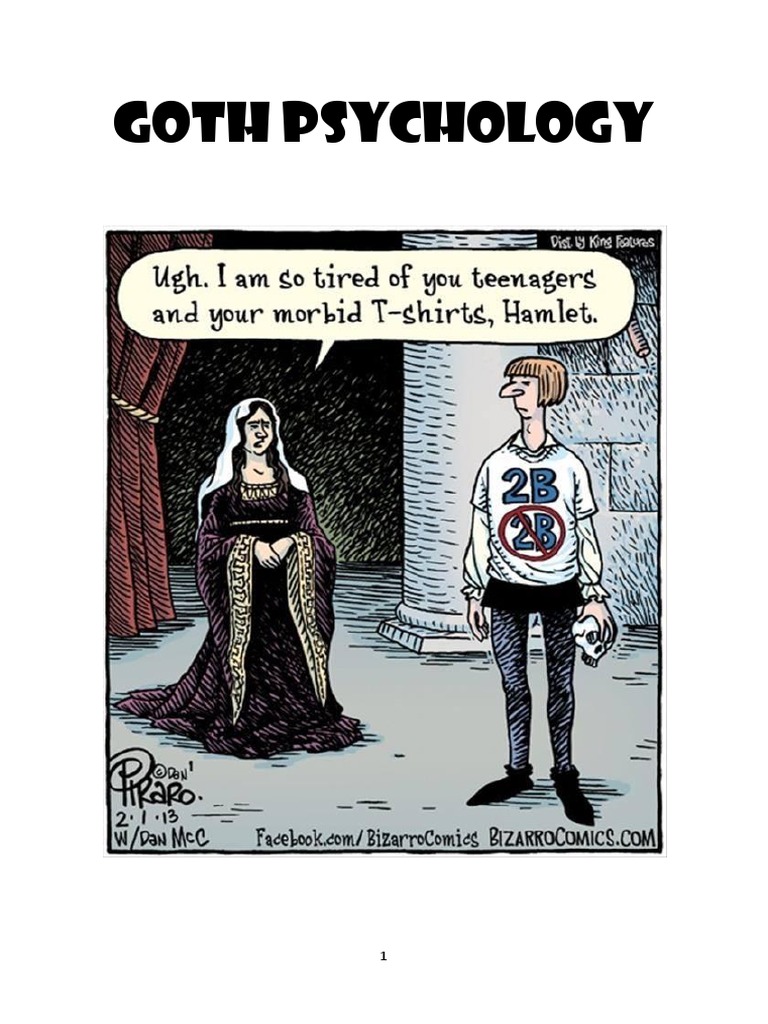 Goth Psychology | PDF | Kurt Cobain | Émile Durkheim