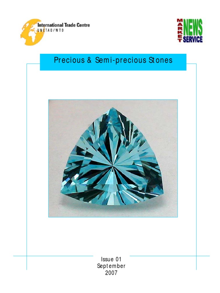 Precious Semi-Precious Stones Sample | PDF | Gemstone | Mineralogy