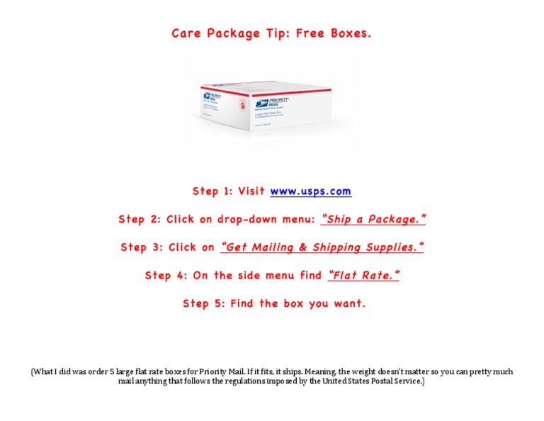 Shipping Care Packages Made Easy | PDF | Social Science