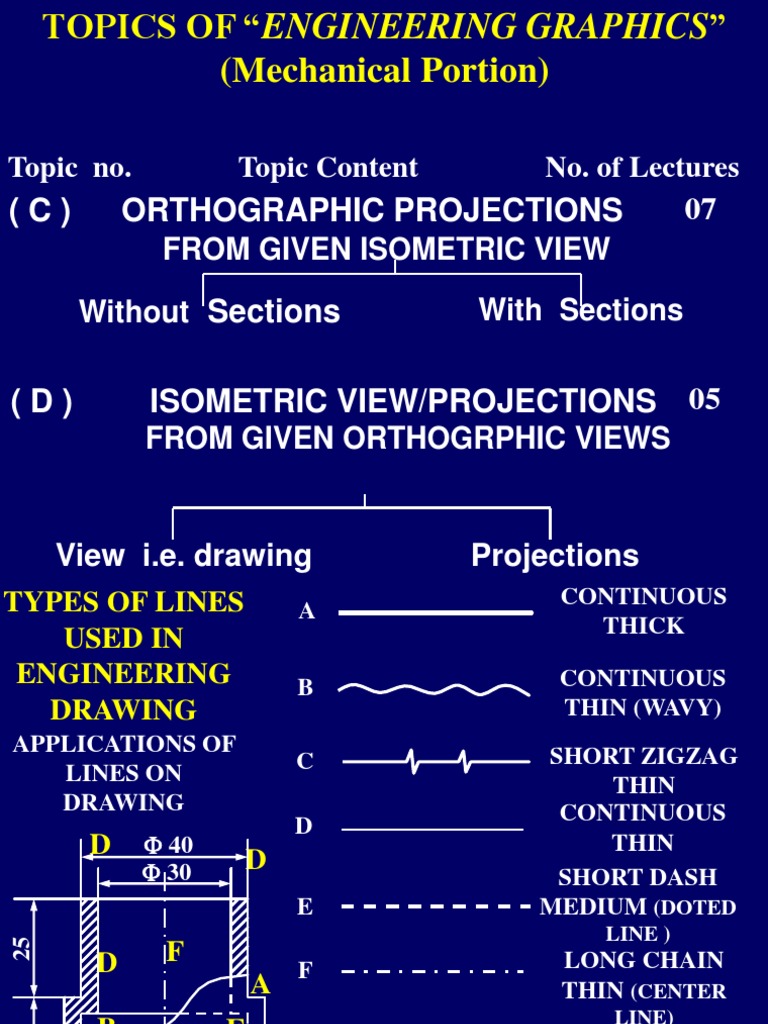 Isometric-to-Ortho Graphics-Engineering (Engineering Graphics) | PDF | Space | Geometry
