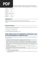 A320 Sharklets Overview and Impact | PDF | Takeoff | Aviation