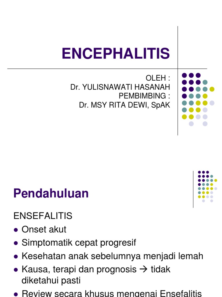 Ensefalitis | PDF