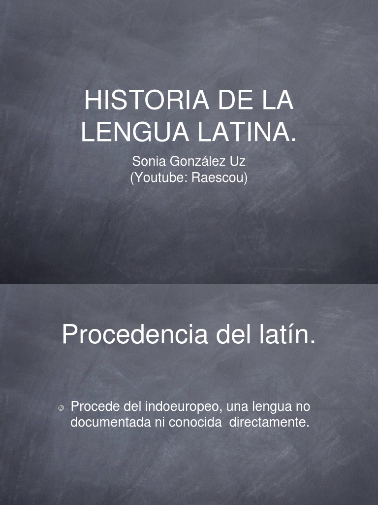 Orígenes y evolución del latín | PDF | sánscrito | Idiomas
