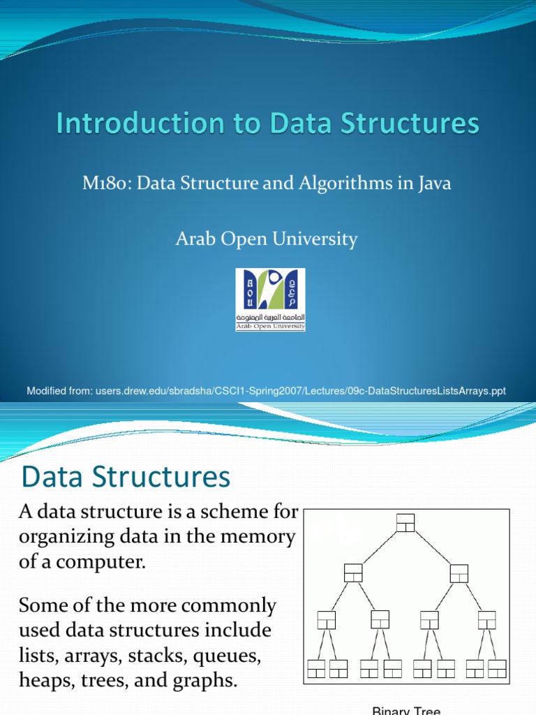 M180: Data Structure and Algorithms in Java Arab Open University | PDF | Queue (Abstract Data ...