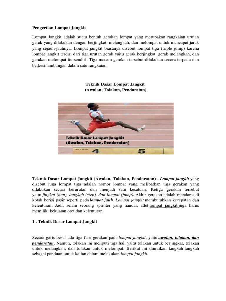 Pengertian Lompat Jangkit | PDF