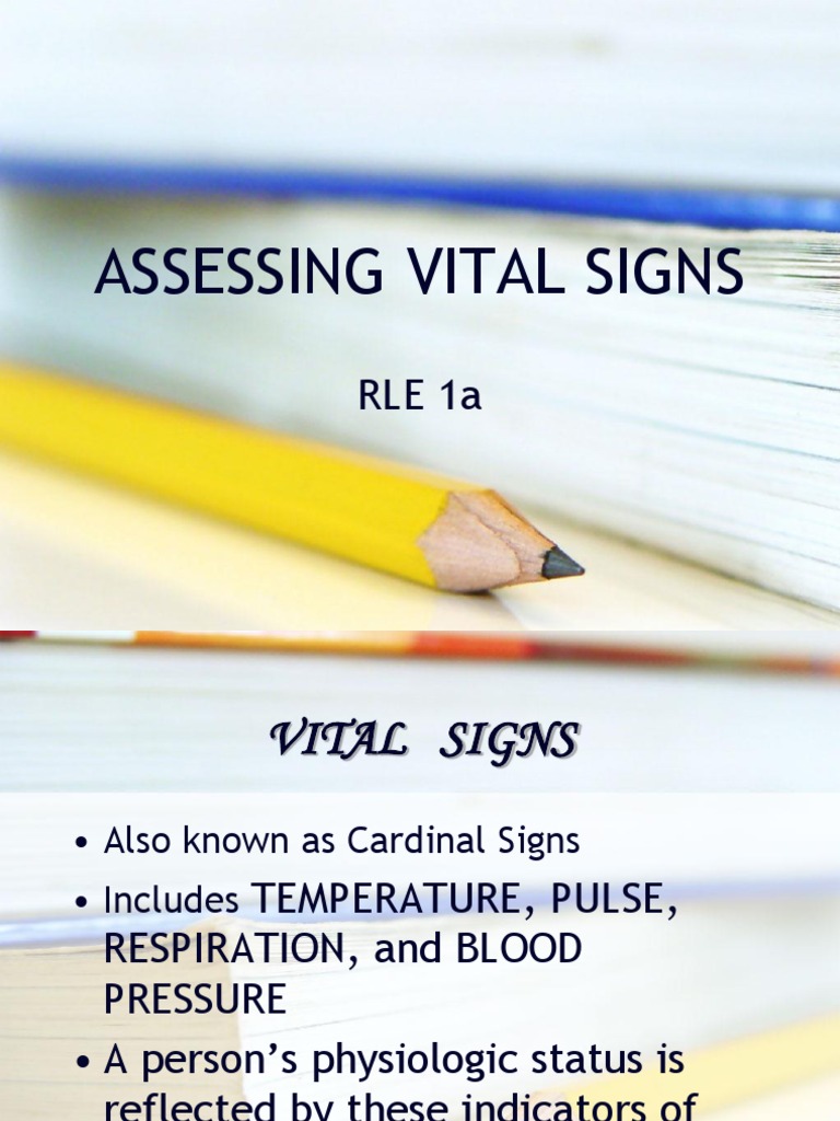Assessing Vital Signs | PDF | Breathing | Pulse