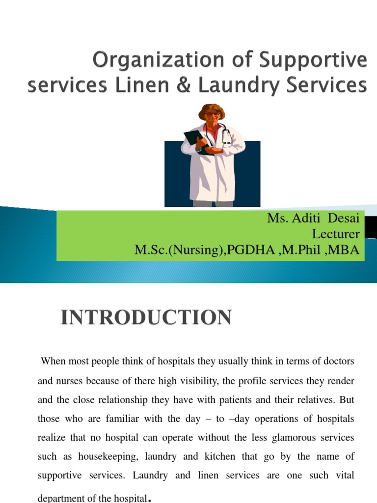Organization of Linen & Laundry Services In Hospital | Laundry | Linens
