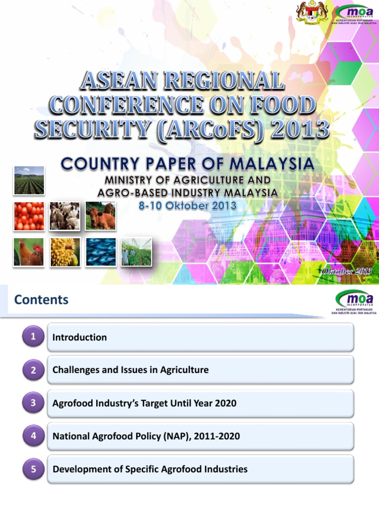 Malaysia Country Report PDF | PDF | Food Security | Agriculture