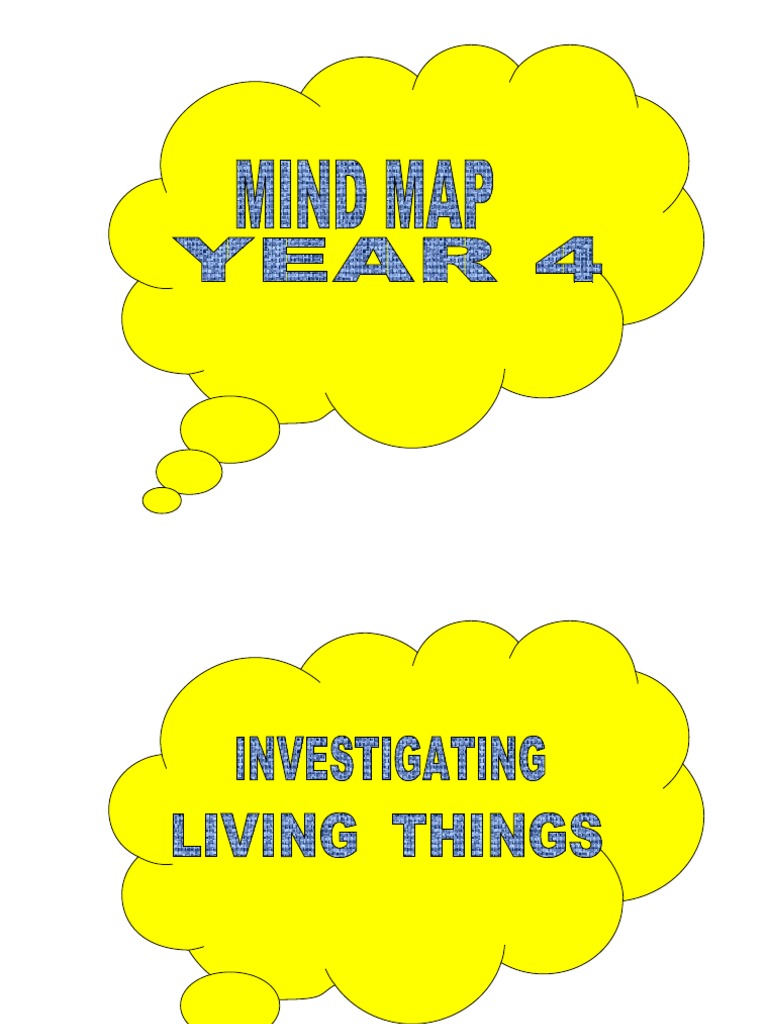Mind Map Science Upsr Year 4 | PDF | Planets | Solar System