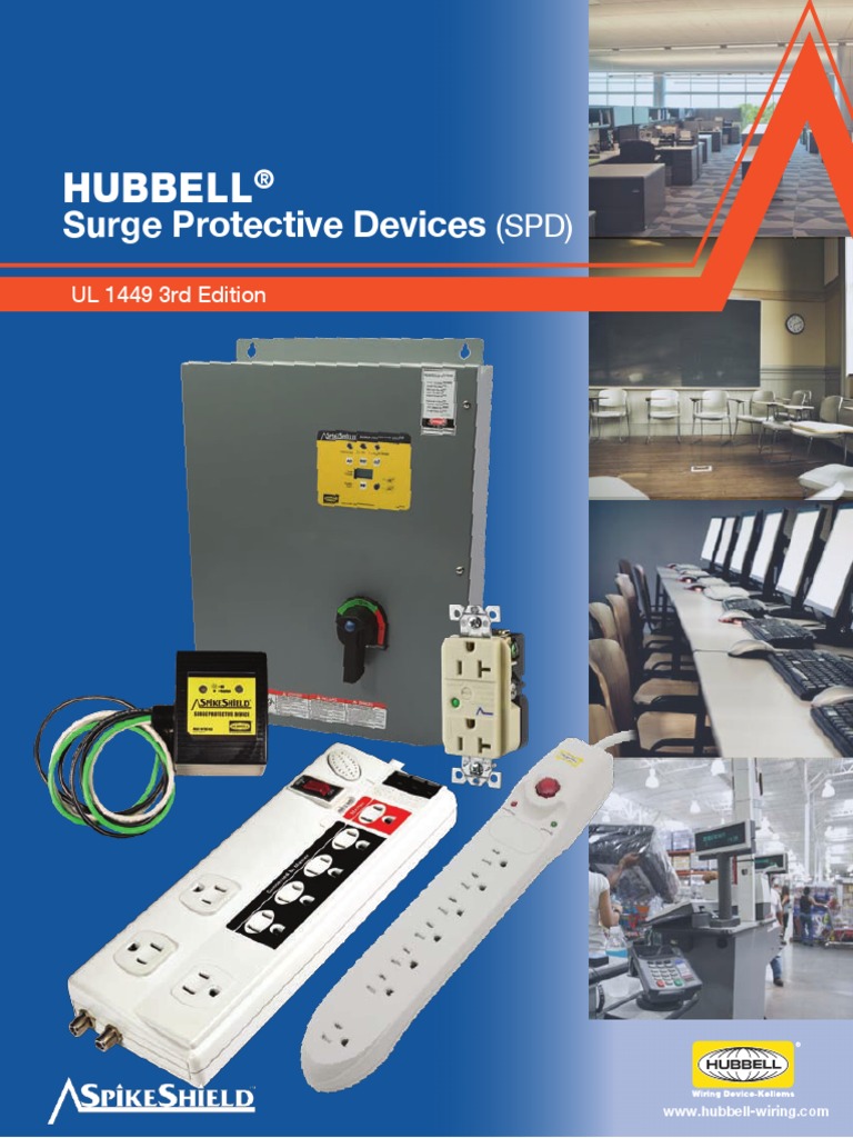 Hubbell: Surge Protective Devices | PDF | Electrical Wiring | Ac Power ...