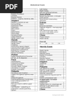 Respiratory Examination: OSCE Checklist | PDF | Respiratory System | Thorax