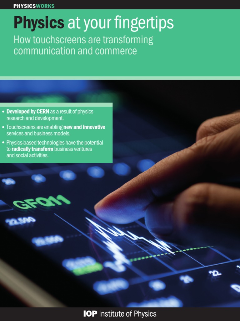 At Your Fingertips: Physics | PDF | Touchscreen | Computing And ...