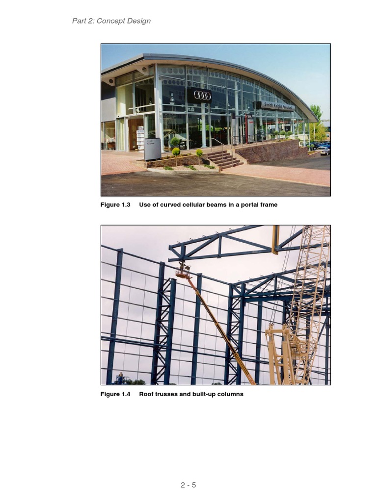 Curved Cellular Beams in Design | PDF