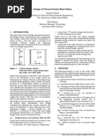 Pinned Base Plate Design Insights | PDF | Structural Steel | Strength ...