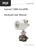 Manual Nuflo Scanner 2000 | PDF | Flow Measurement | Gases