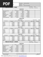 Saturation Table For Propane | PDF