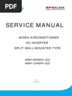 Midea SERVICE MANUAL PDF | PDF | Hvac | Air Conditioning