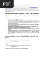 Contoh Penulisan Bodynote dan Footnote | PDF | Politik | Ilmu Sosial