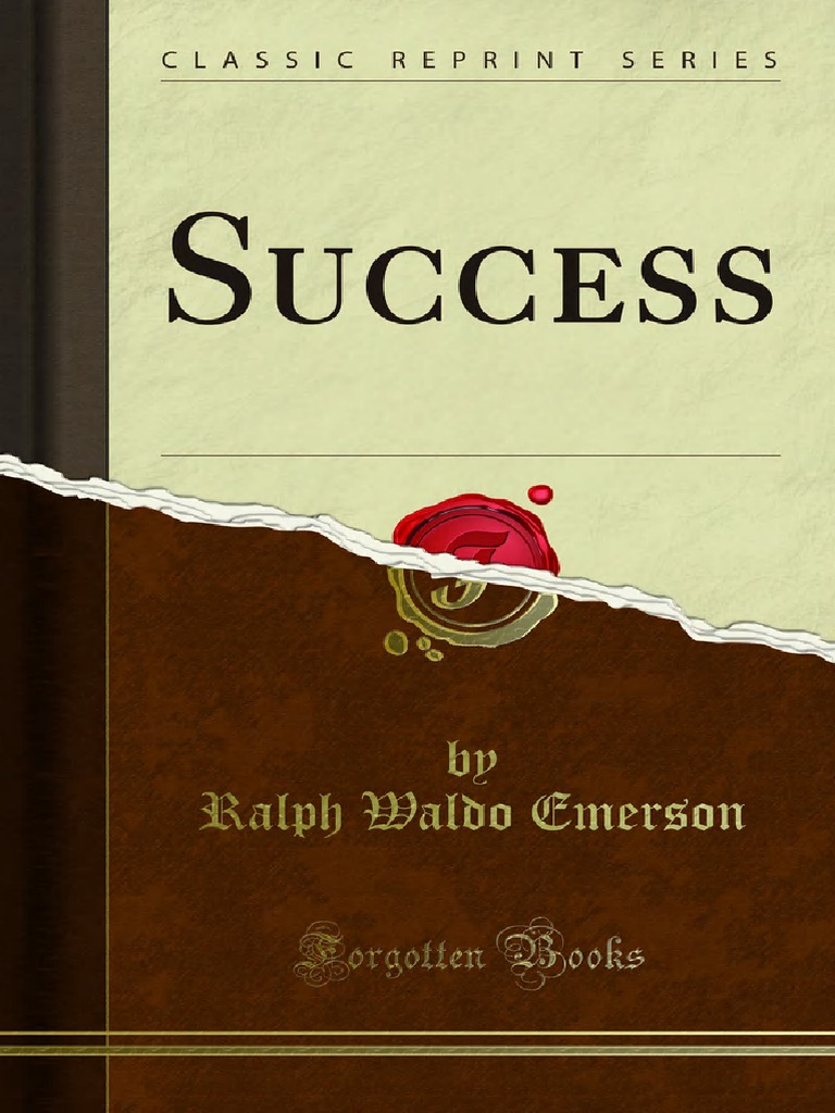 Success | PDF | Ralph Waldo Emerson