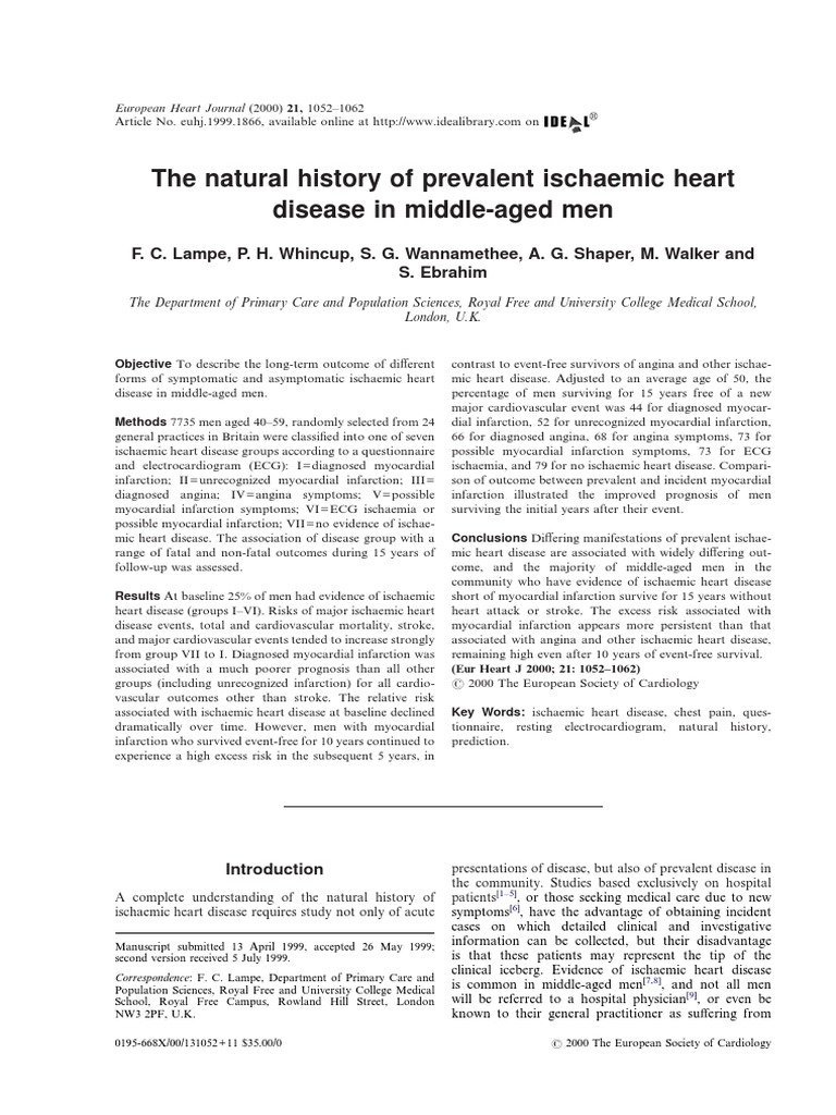 journal | Angina Pectoris | Coronary Artery Disease