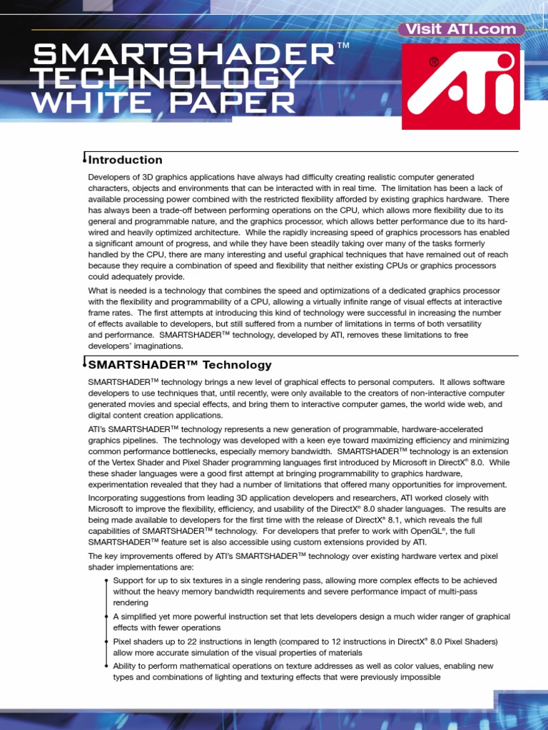 Smartshader PDF | PDF | Shader | Texture Mapping