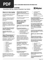 Adco Dol PIL Adcock Ingram | PDF | Drug Overdose | Dose (Biochemistry)