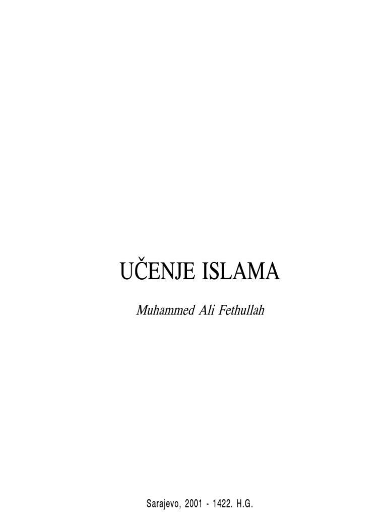 Ucenje Islama | PDF