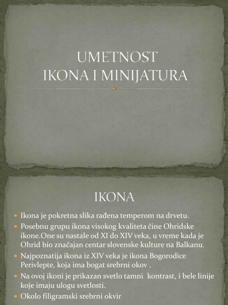 Ikone | PDF