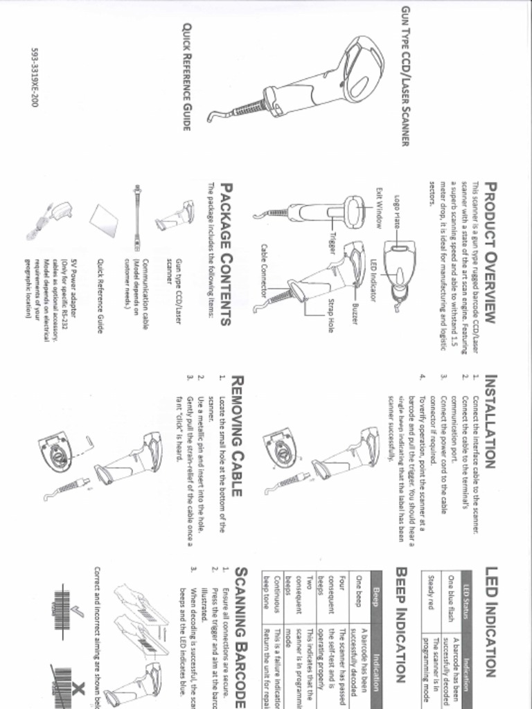 Barcode Scanner Brochure | PDF