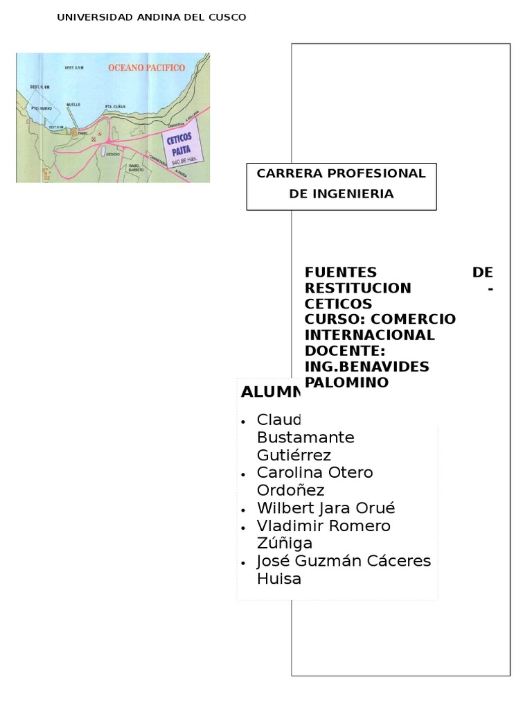 Ceti Cos | PDF | aduana | Arancel