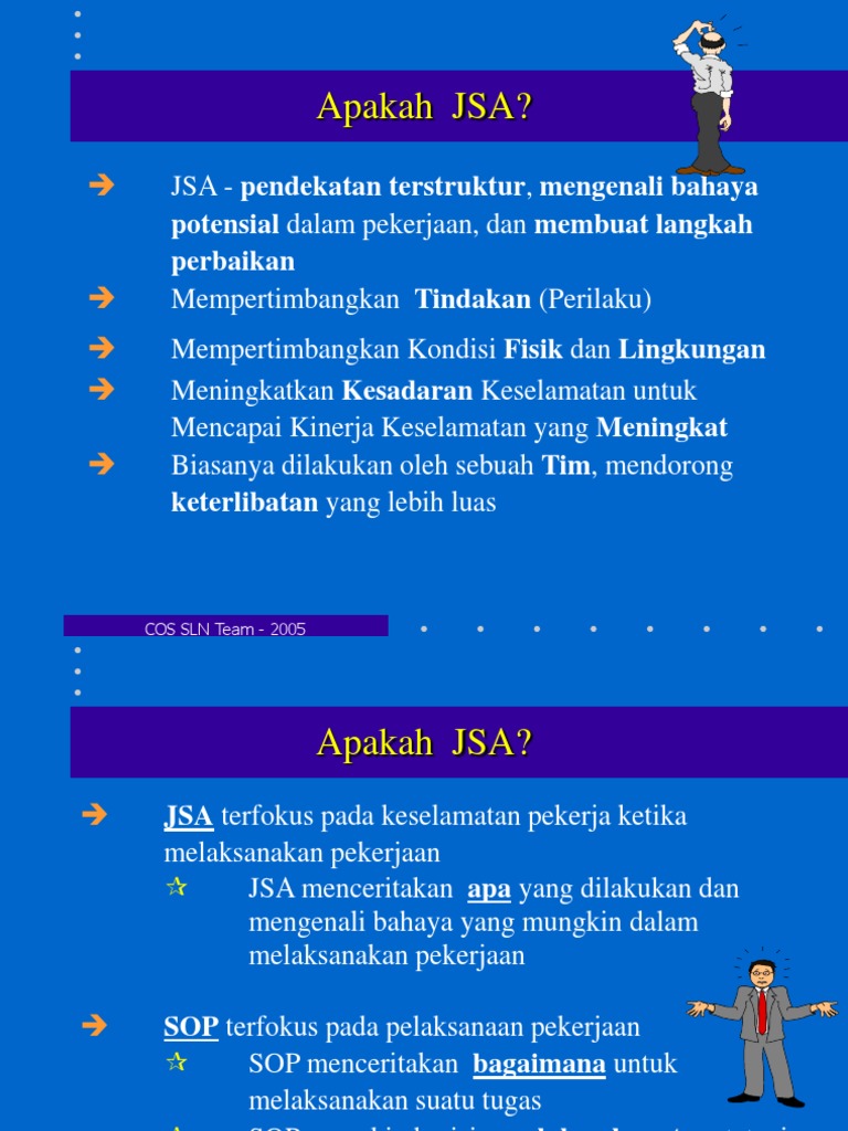 JSA Presentation | PDF | Karier & Perkembangan