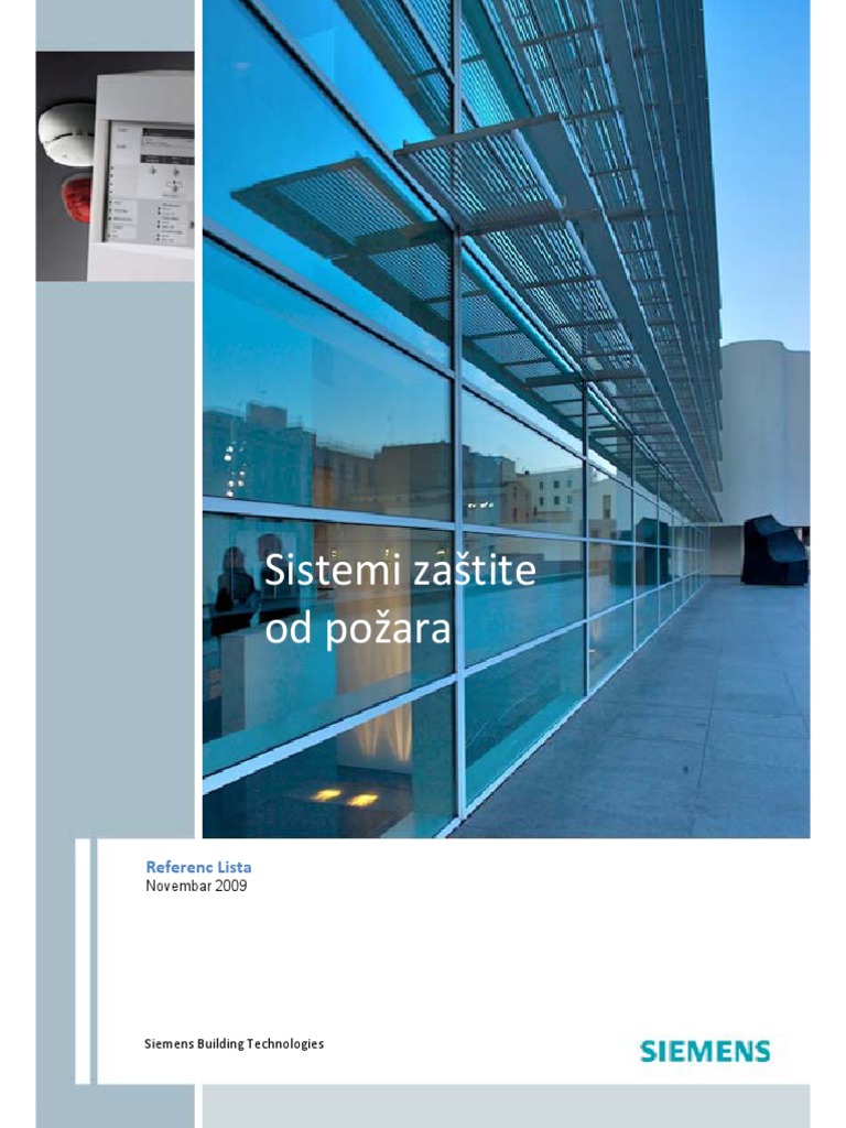 Referenc Lista - Sistemi Zastite Od Pozara PDF | PDF