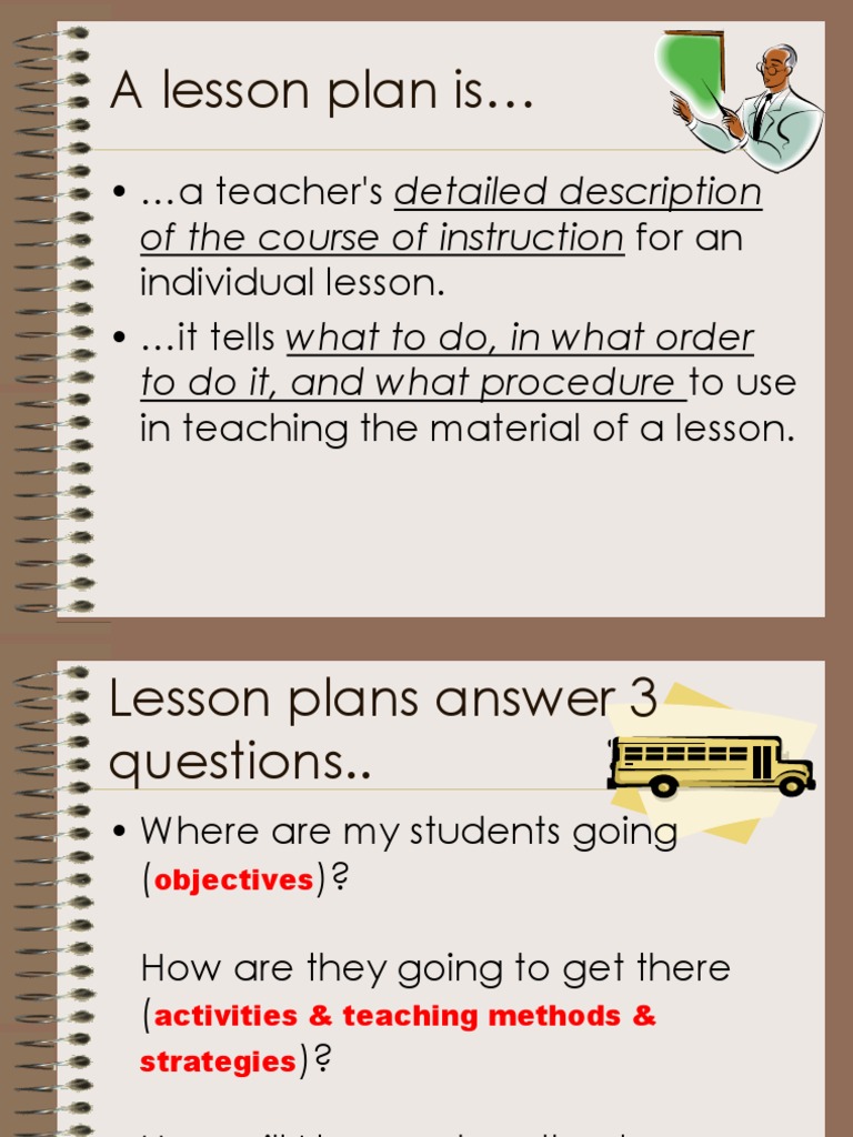 Lesson Planning Cycle | PDF | Teaching Method | Lesson Plan